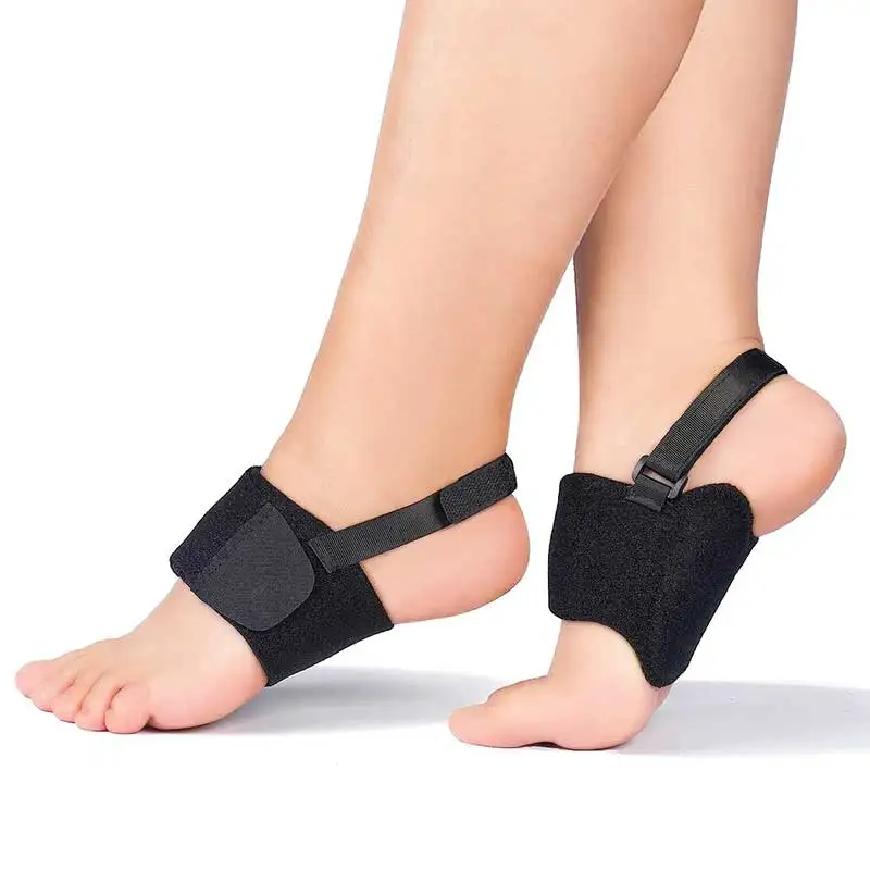 2-Pairs-Relief-Plantar-Fascia-Arch-Foot-Wrap-with-Gel-Pad-Adjustable ...