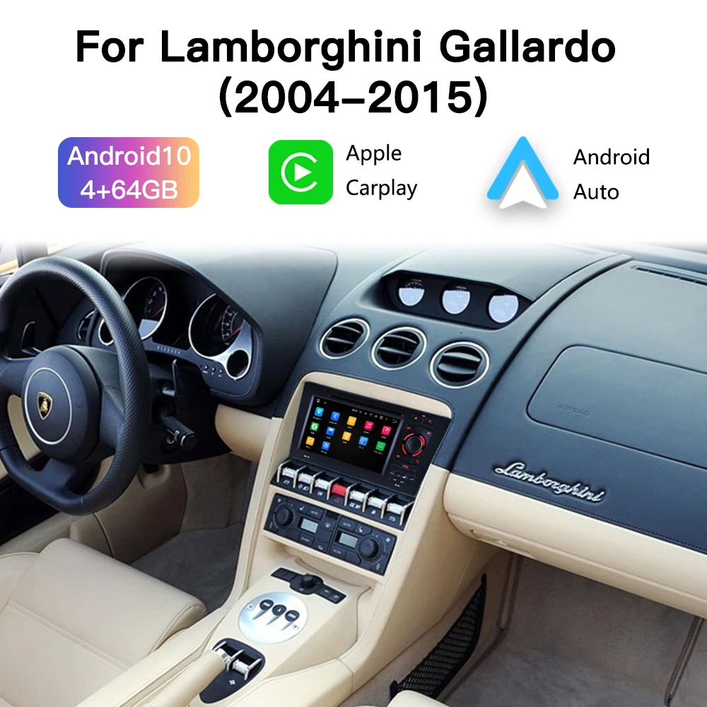 ODTOPCAR-7-Apple-Carplay-Android-Auto-radio-For-Lamborghini-Gallardo ...