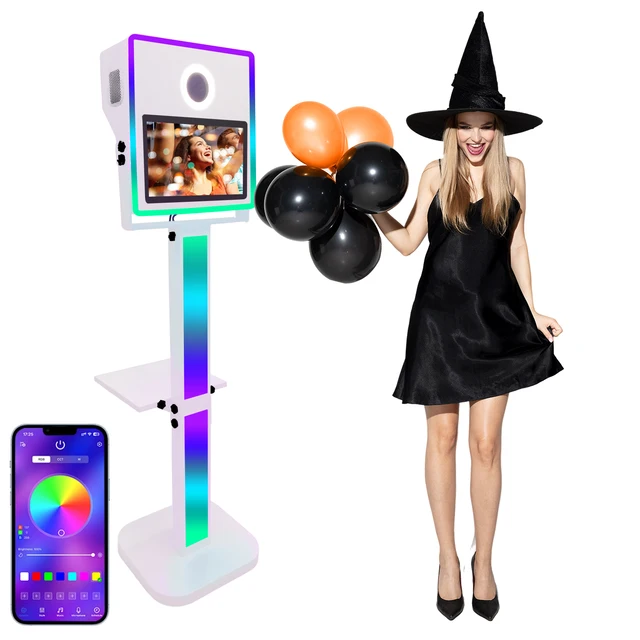 Portable Magic Mirror Photo Booth for Camera with 15.6 inch Touch ...