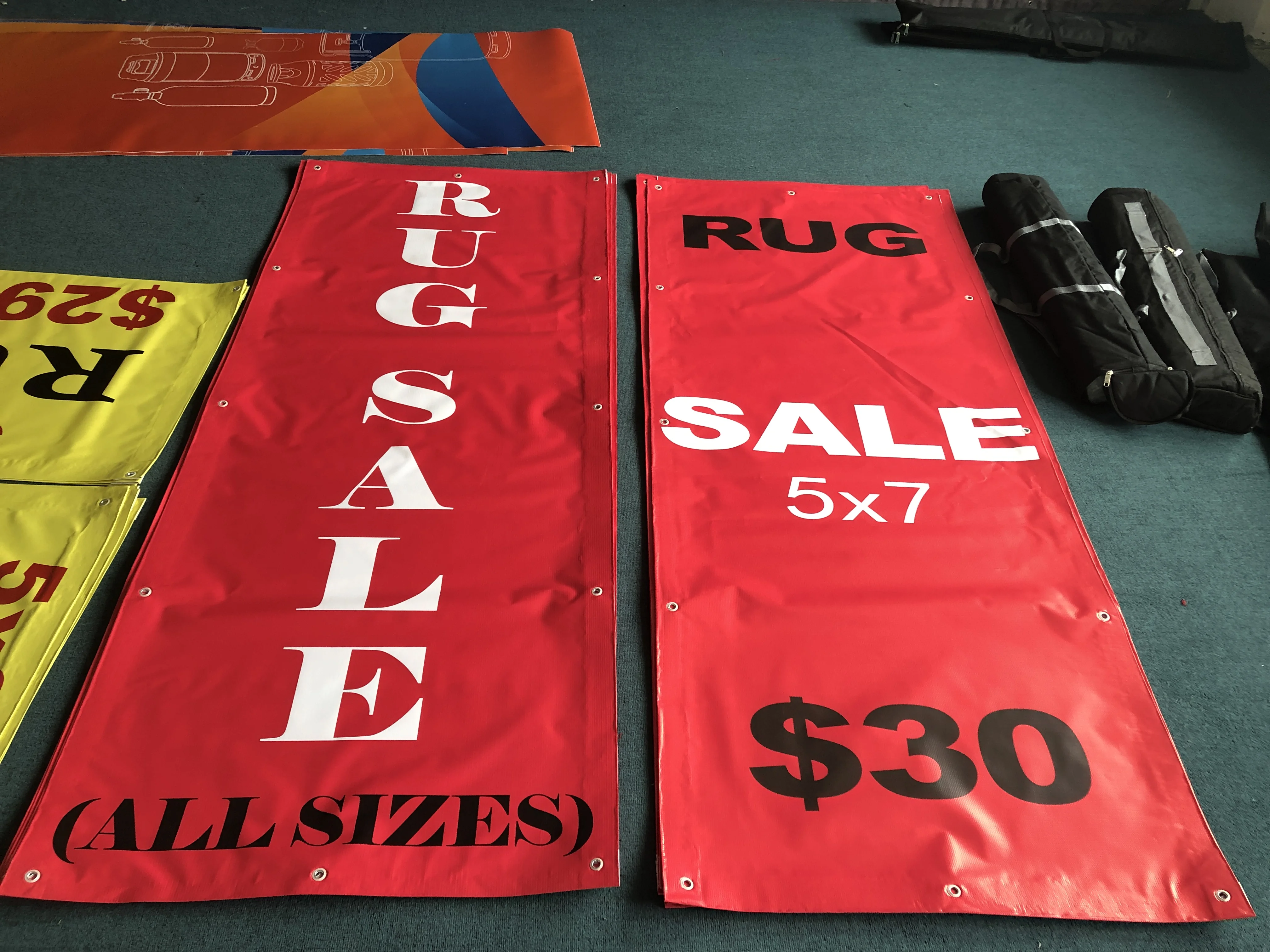 Customized Printed Outdoor Pvc Vinyl Polyester Banner Sign Logo with ...