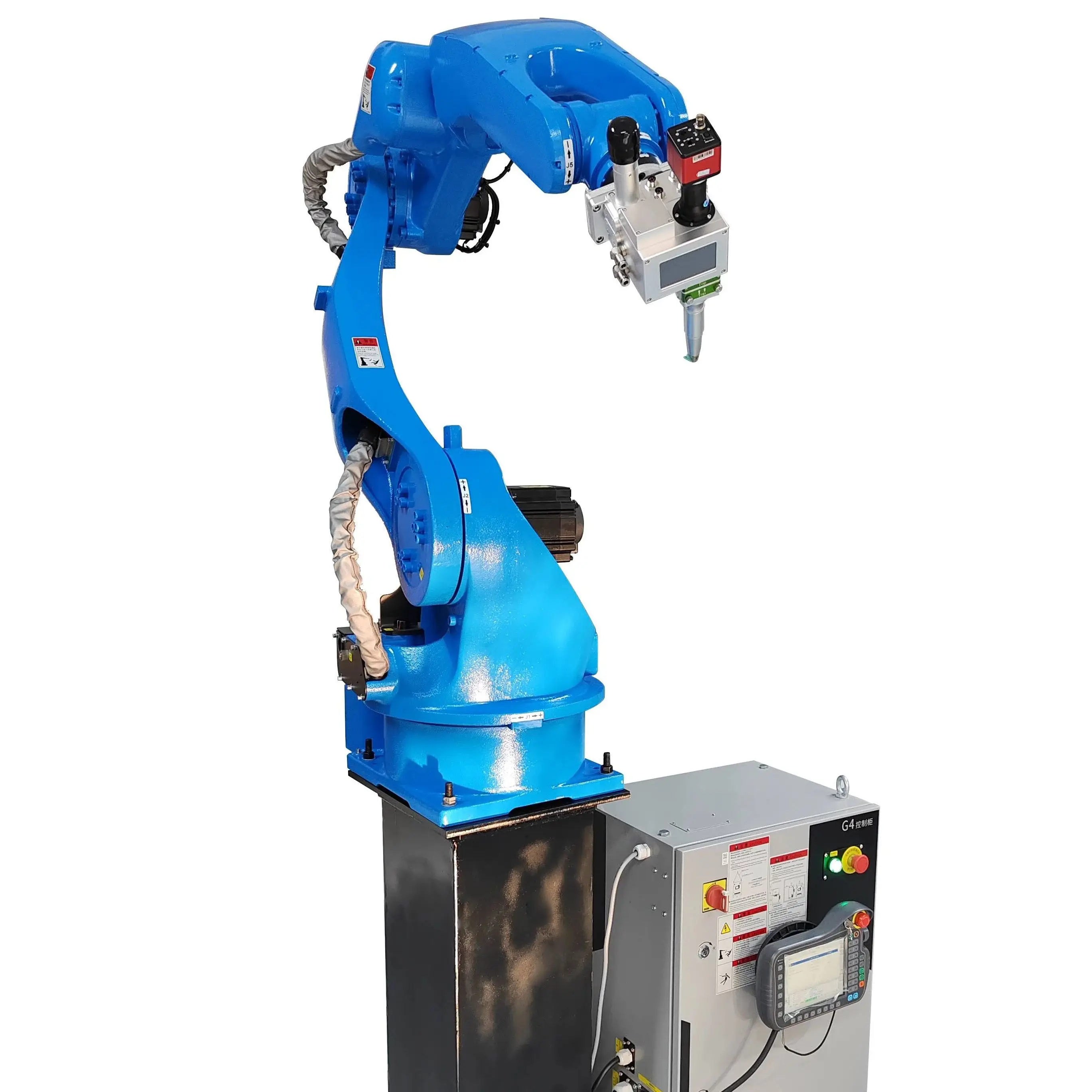 2000W-4000W-Automatic-6-Axis-Robot-Arm-Fiber-Laser-Robotic-Welding ...