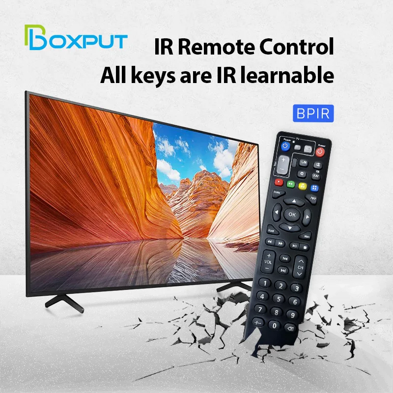 BPIR Universal Smart TV IR Remote Control Wireless With Learning ...