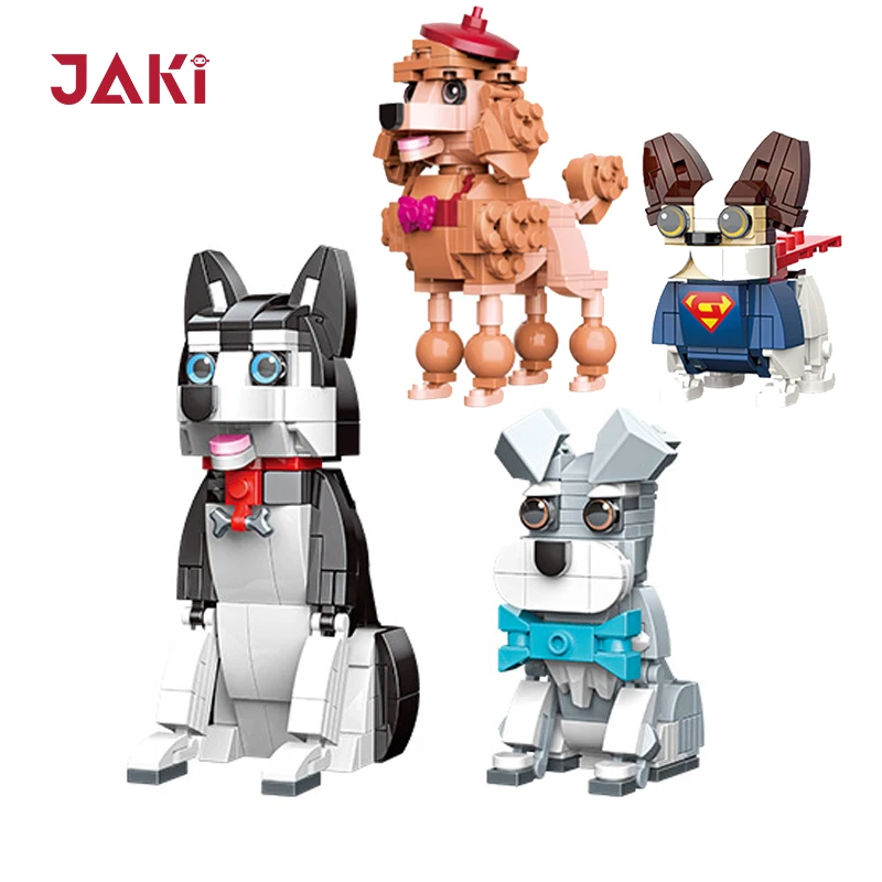 New-Animals-Figures-Dog-Schnauzer-Husky-Poodle-French-Bulldog-Pet-Dog ...