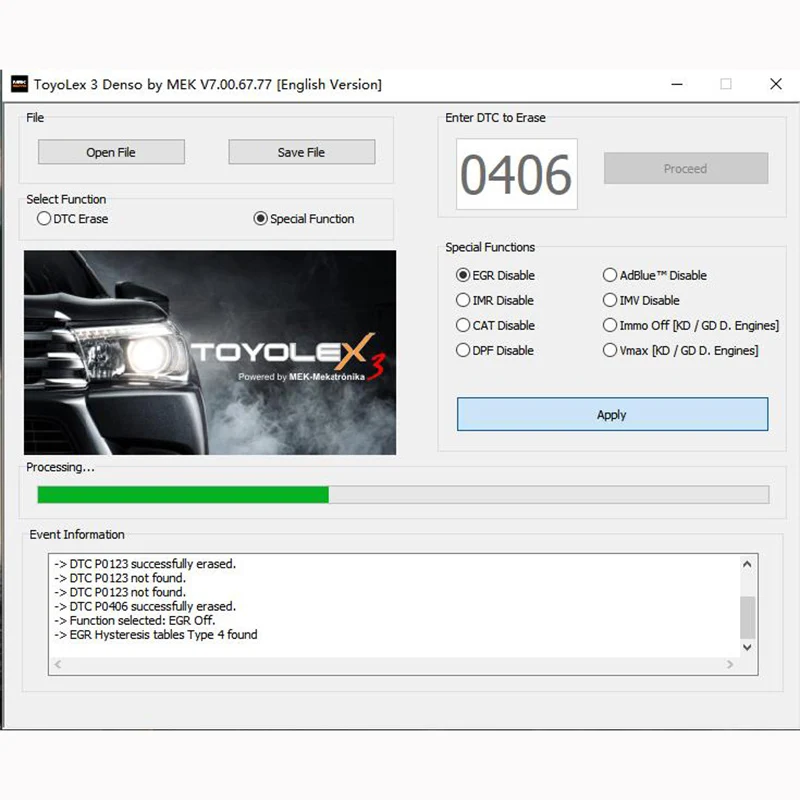 PACK 5 SOFTWARES xDecoder 10.3 + DAVINCI 1.0.28 + TOYOLEX 3 +MULTI ...