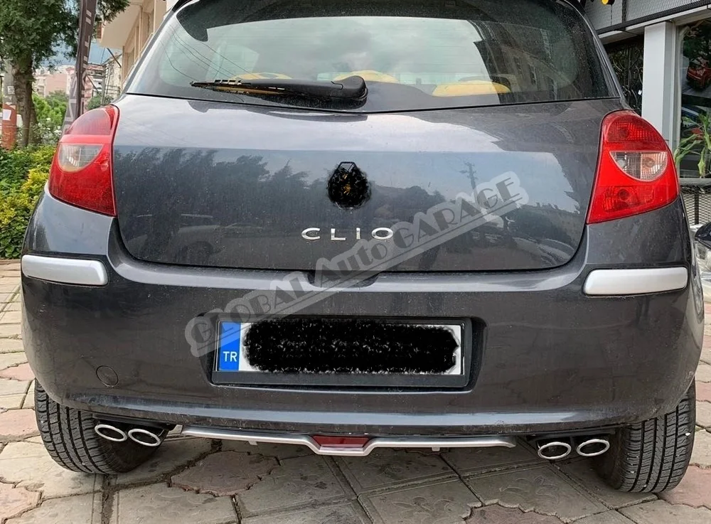 For-Renault-Clio-3-Diffuser-2006-2007-2008-2009-2010-2011-2012-Rear ...