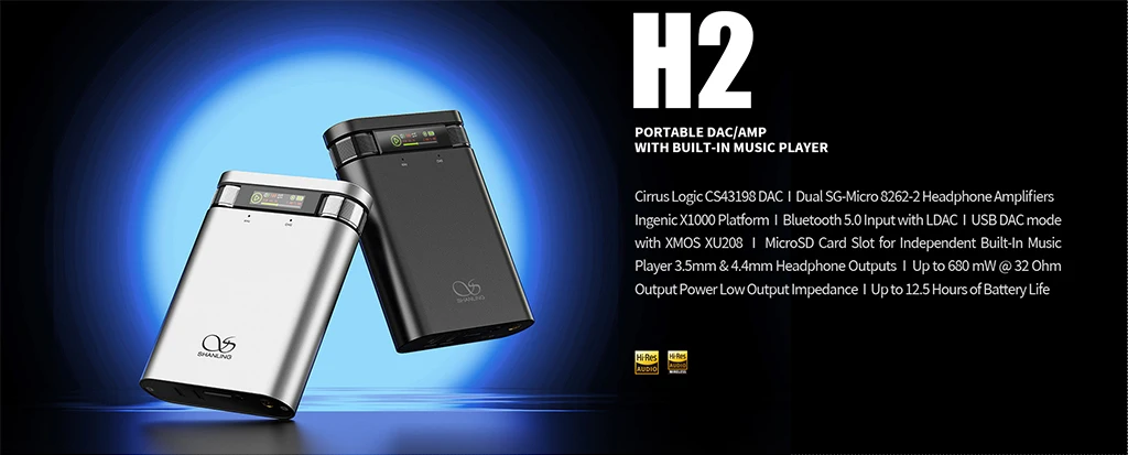 Shanling H2 Hifi Exquise Portable DAC/ AMP