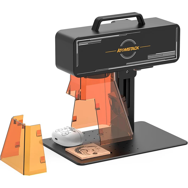 ATOMSTACK-M4-Pro-Professional-Fiber-Laser-Marking-Machine-2W-Diode-10W ...