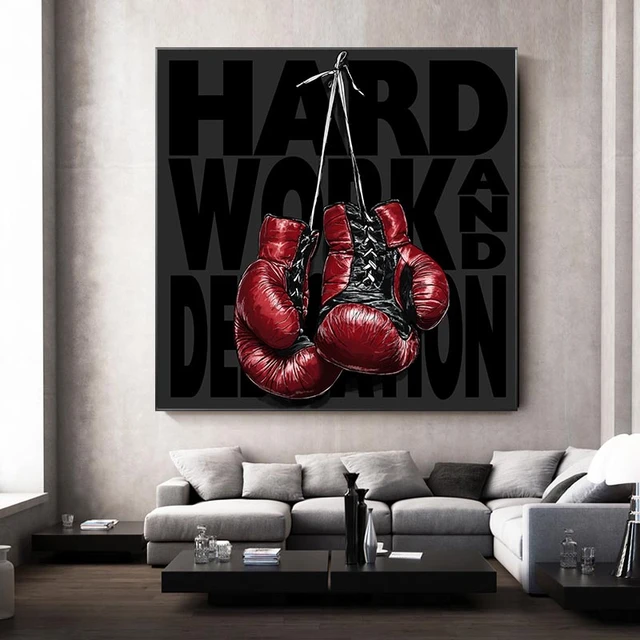 Hard Work Dedication Poster
