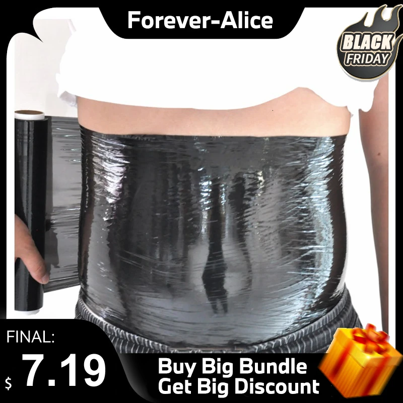 1 Roll Osmotic Plastic Body Wrap Paper Cellulite Waist Burning Weight ...