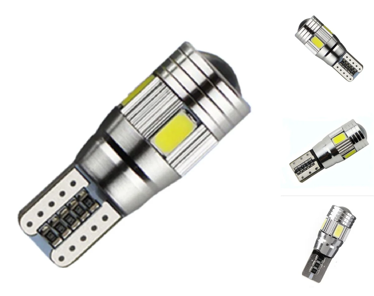 1, 2 PCs T10 W5W 12V 240lm CANBUS LED Bulb - AliExpress 201355758