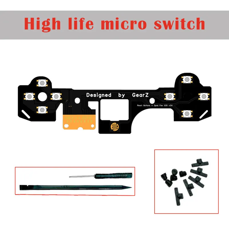 Clicky Kit For Ps5 Bdm030 Controller Face Dpad Buttons Smart Front Button Dualsense Clicky Front