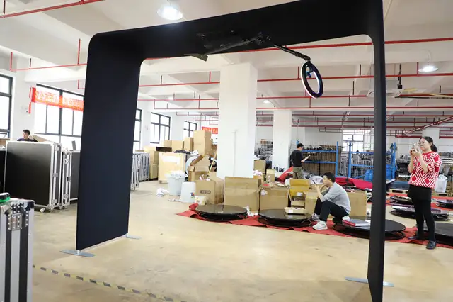 Overhead 360 Photo Booth Top Controller Automatic Spinning 360 Degree ...