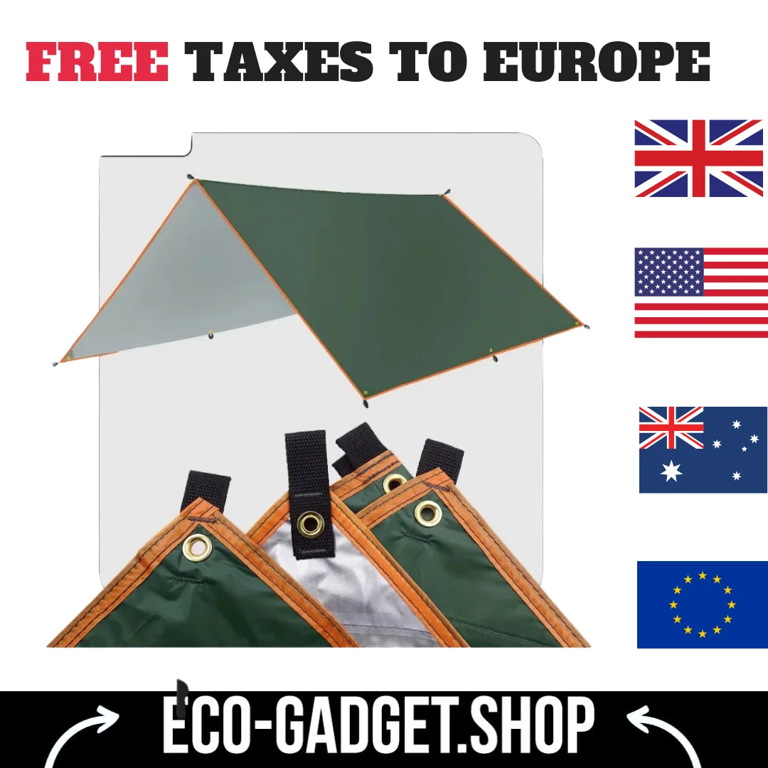 Espetacular Barraca Grande Impermeável para Camping em Família com 2 ...