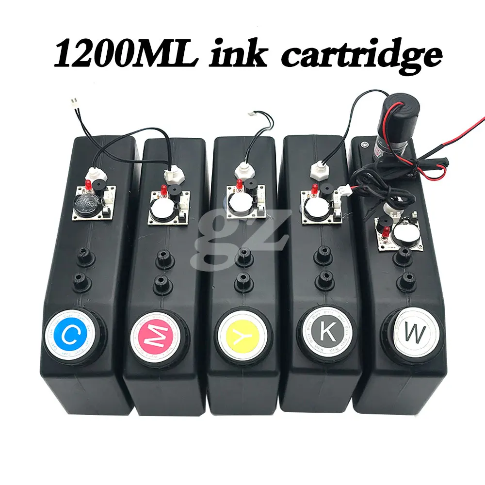 Uv Printer Inks Sub Tank 1200ml Uv Bulk 5 Ciss Uv Ink Cartridge 1 ...