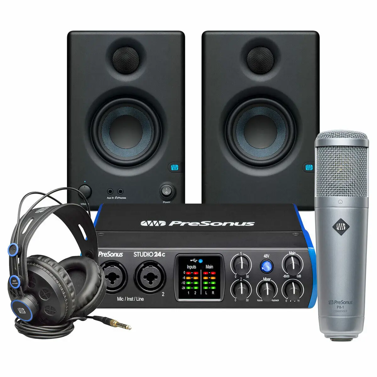 Pacote Super Presonus Studio 24C