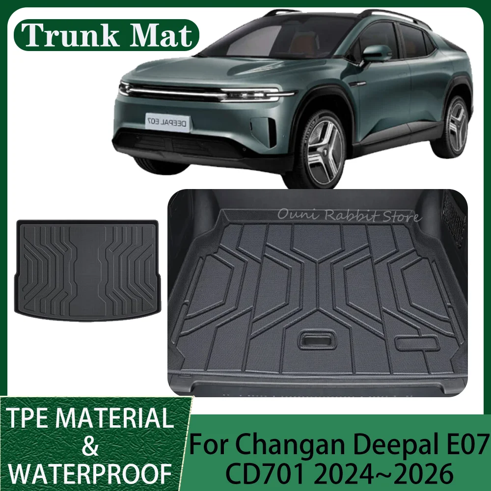 For Changan Deepal E07 CD701 2024~2026 2025 Car Waterproof TPE Trunk ...