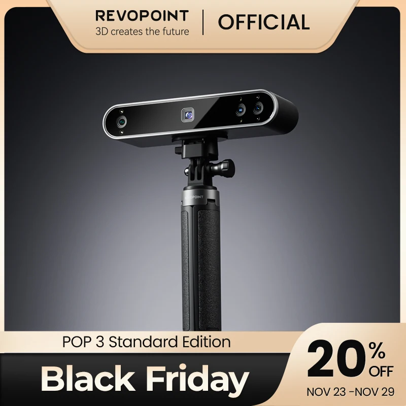 Scanner-3D-POP-3-Handheld-Scanner-3D-de-Alta-Precis-o-Tela-Colorida-Edi ...