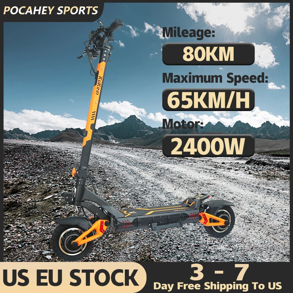 G3 Pro Electric Scooter 2400W Dual Motor 52V 23AH 80km Range 10" Tires ...