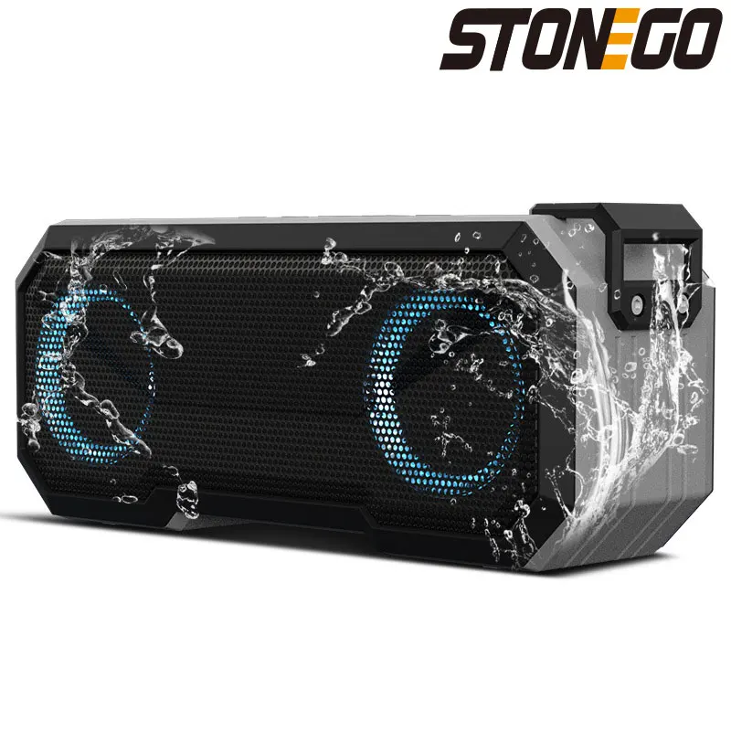 STONEGO-Altavoz-Bluetooth-port-til-dispositivo-inal-mbrico-con-luz-de ...