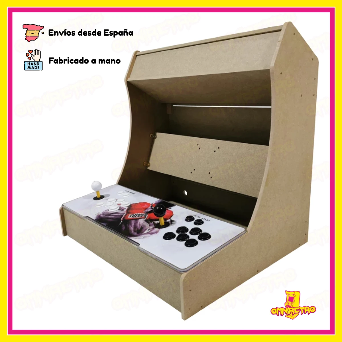 KIT ARCADE BARTOP NOVA PANDORA BOX EDITION MDF 10MM JUEGOS DE MESA ...