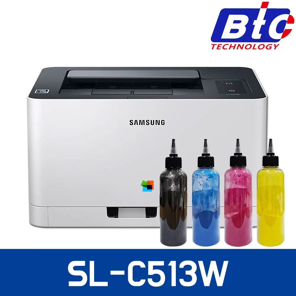 Samsung-SL-C513W-color-laser-wireless-printer-with-genuine-Toner ...