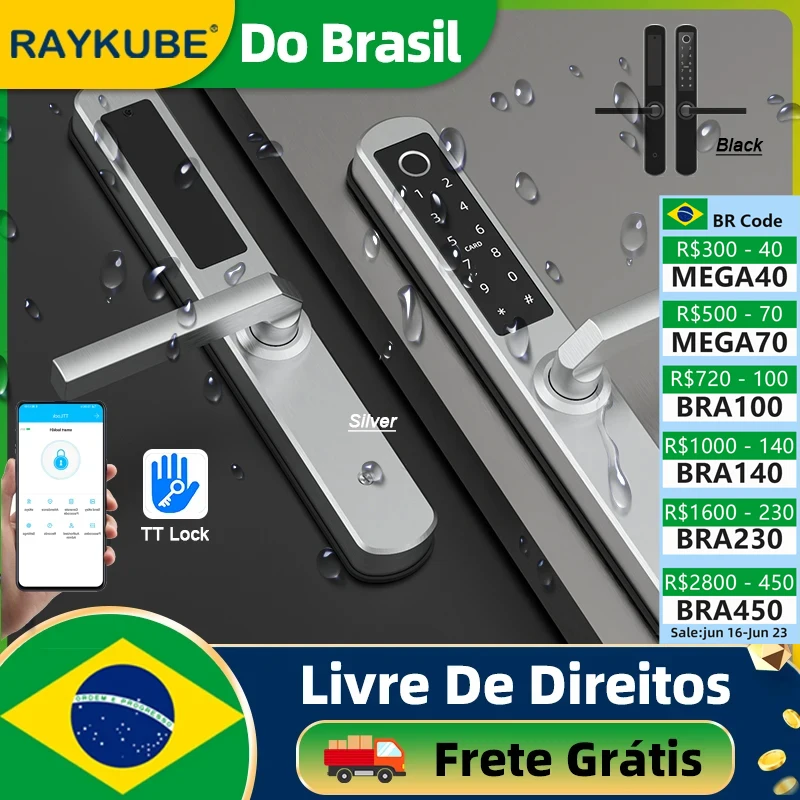 RAYKUBE-Fechadura-TT-Imperme-vel-com-Bluetooth-Fechadura-de-Impress-o ...
