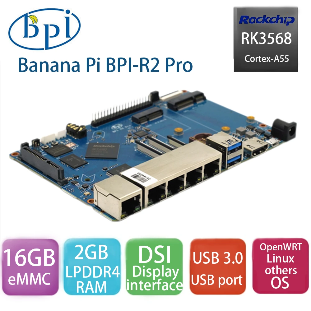 Banana Pi Bpi R2 Router | Banana Pi Bpi R2 Pro | Banana Pi Demo Board ...