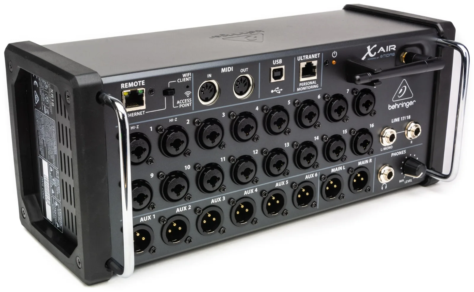 XR18-Mixer-Digital-controlado-por-Tablet-100-X-Air-18-canais-Super ...