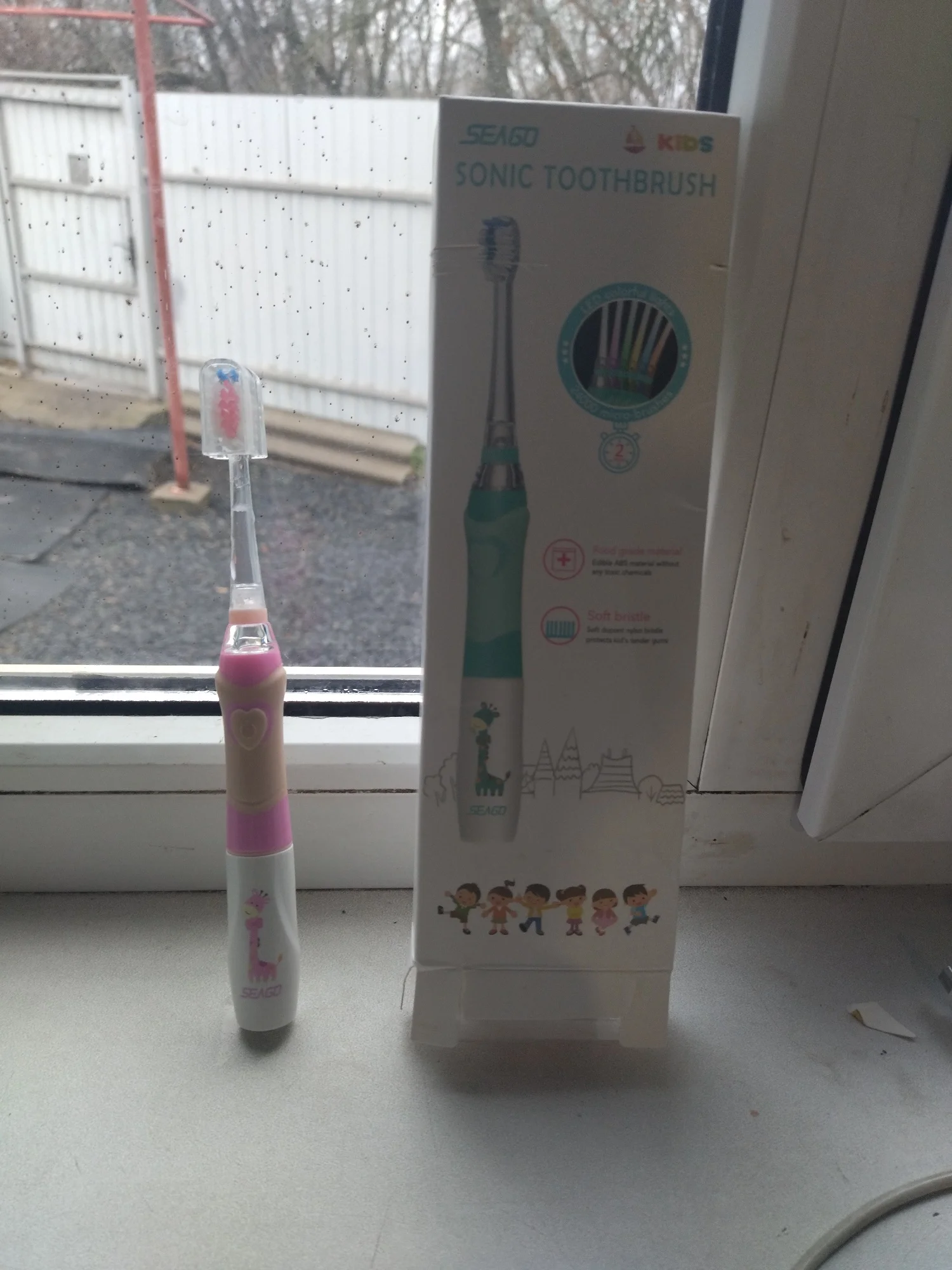 SEAGO SG-977 Szczoteczka soniczna dla dzieci – SonicWhite