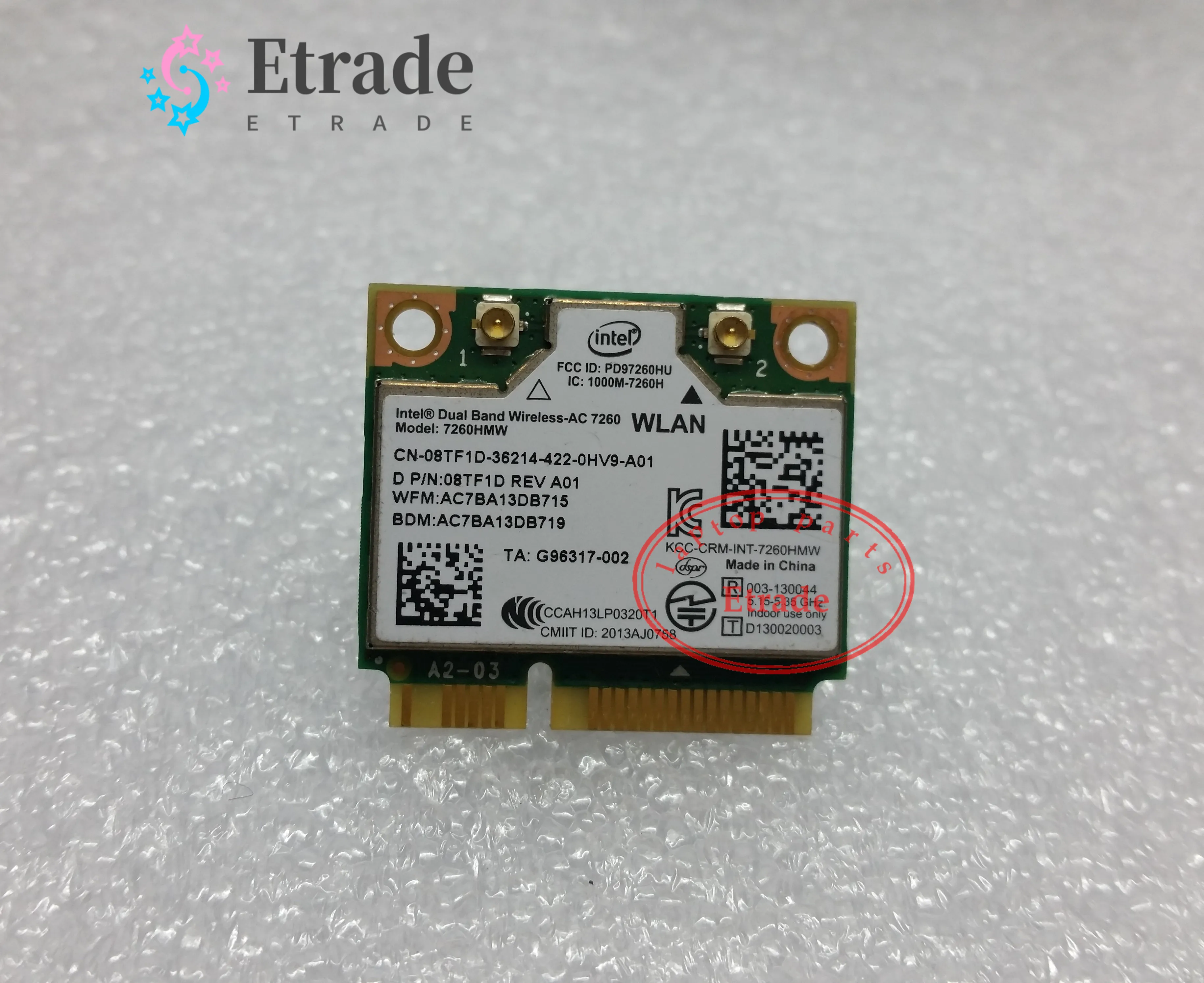 Dual-Band-Bluetooth-4-0-Wireless-AC-7260-7260HMW-WiFi-Card-For-Dell ...