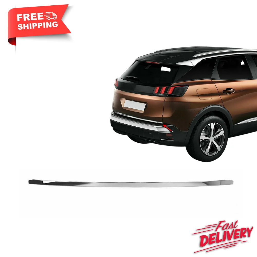 Peugeot-3008-Chrome-Trunk-Bottom-Bar-Form-2016-and-Above-S-Steel-car ...