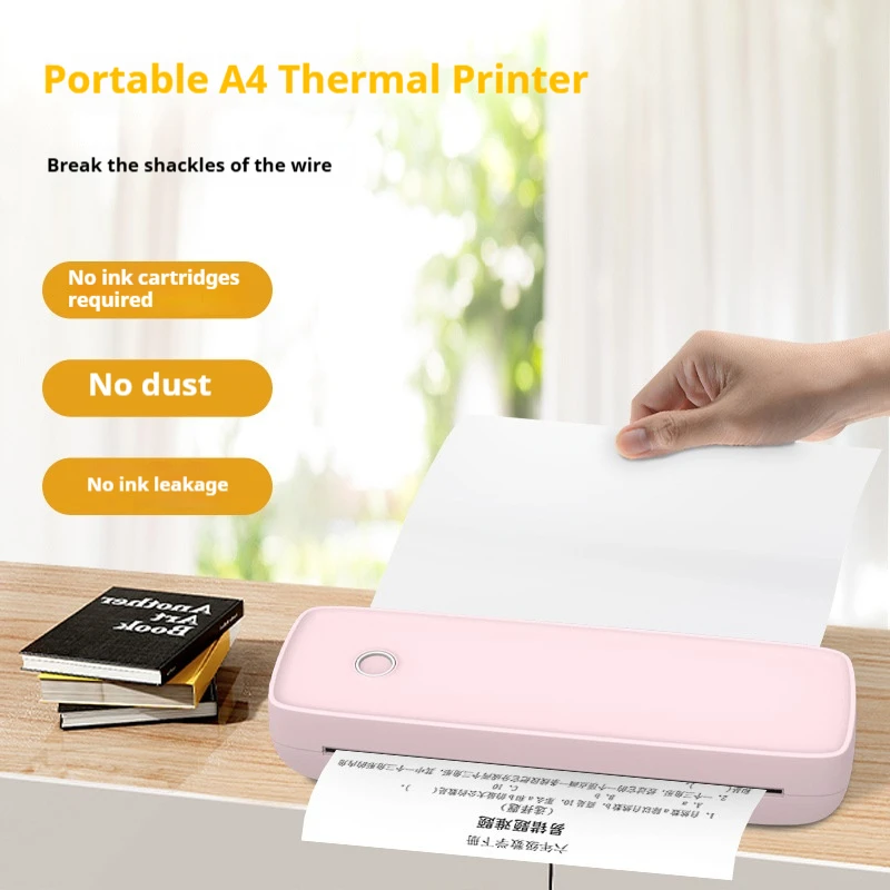 Mini-Portable-A4-Printer-Inkless-Printer-Small-Household-A4-Inkless ...