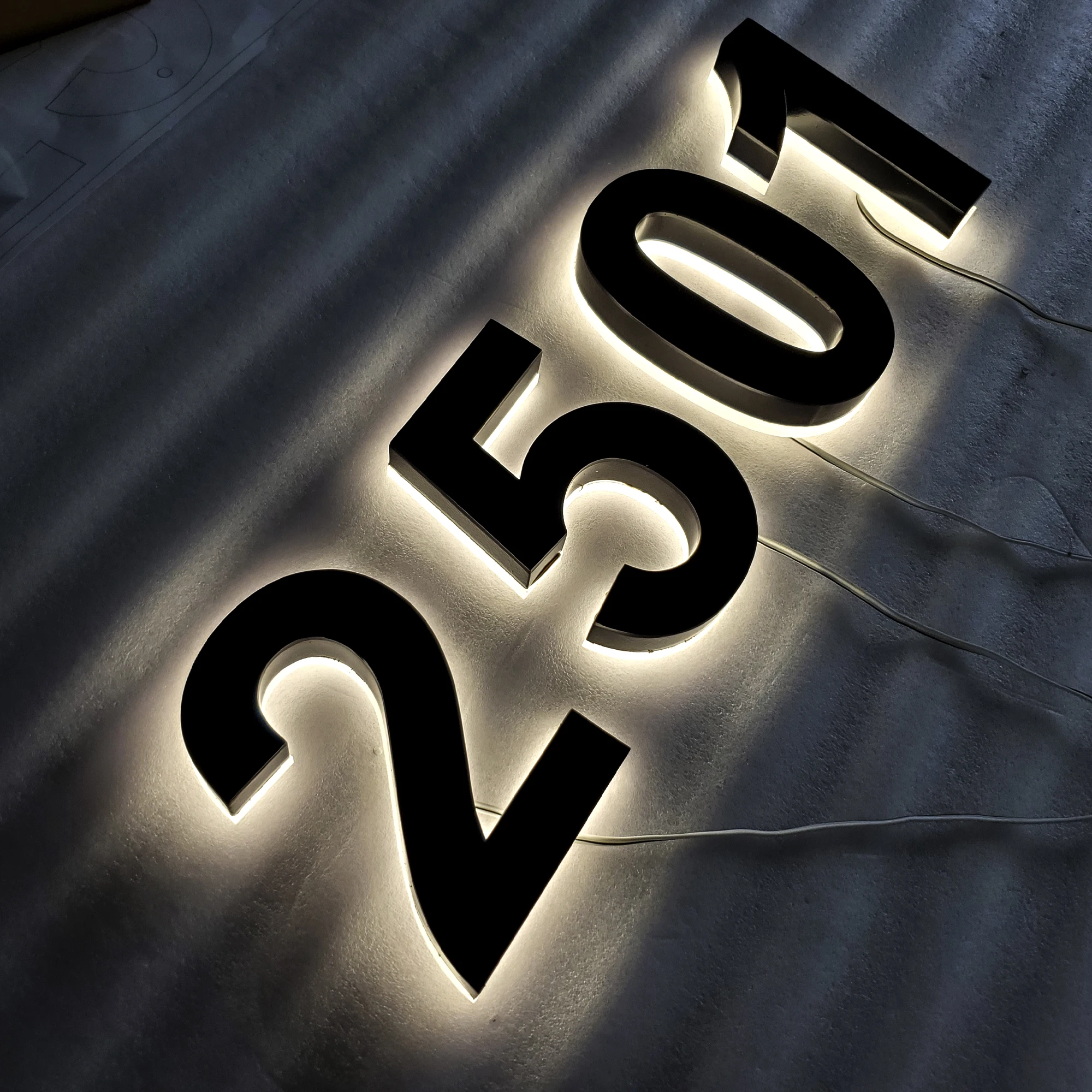 New-classical-European-Style-Pure-copper-house-number-card-Villa ...