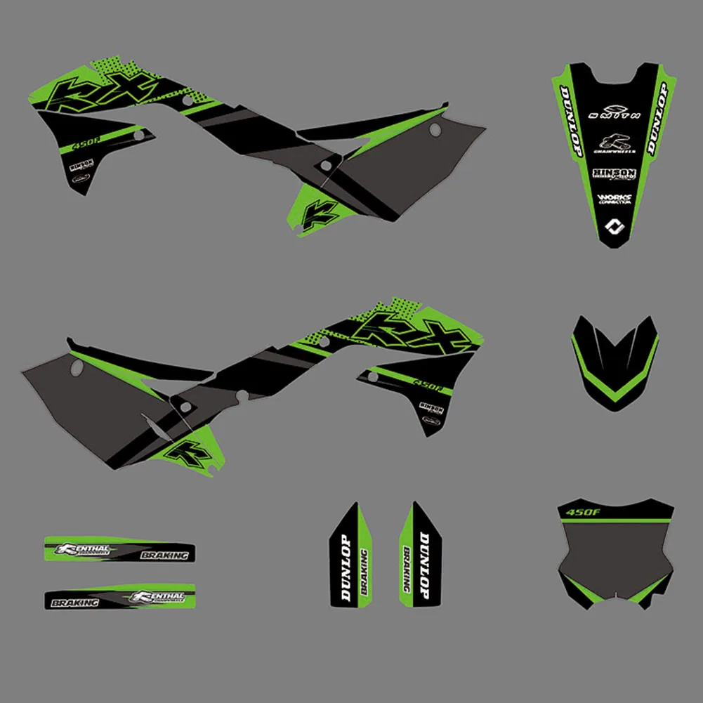 Motorcycle-Fairing-Sticker-graphics-Background-Decals-kits-For-Kawasaki ...