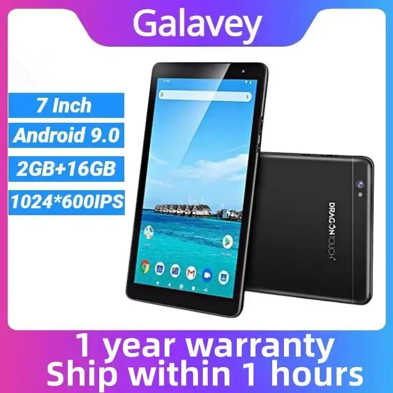 2024-Brand-New-7Inch-Dual-Camera-Tablet-PC-Android-9-0-For-Kids-Quad ...