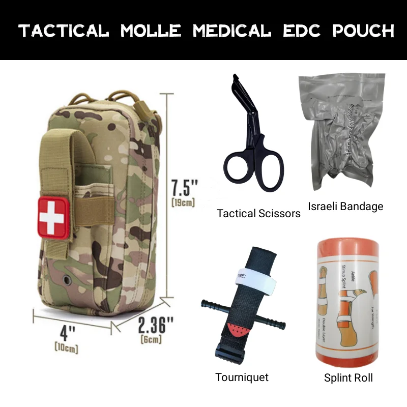 Molle-Medical-EDC-first-aid-kit-EMT-first-aid-bandage-tourniquet ...