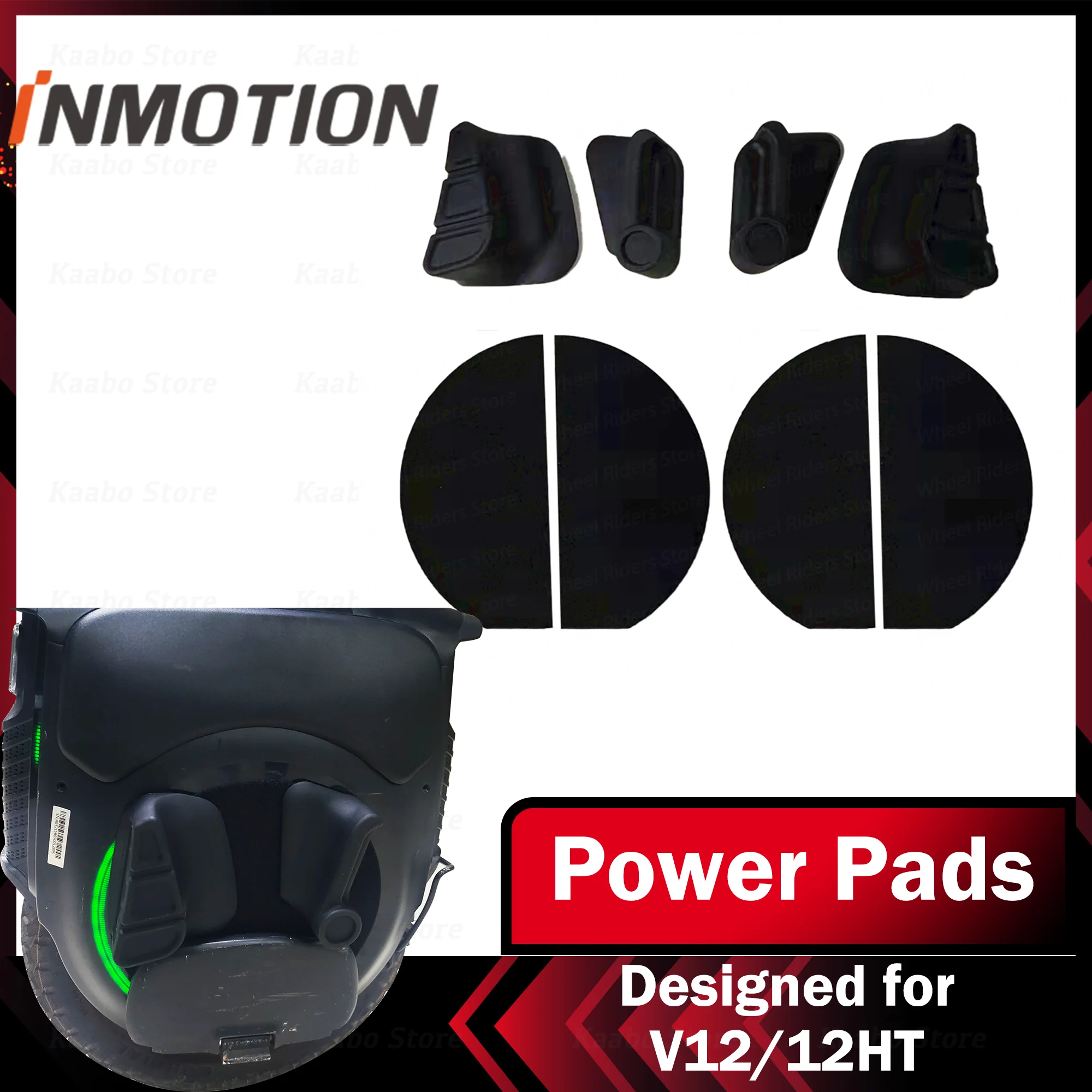 Inmotion V12 Unicycle Leg Pads V12ht Power Pads Velcro New Guard Soft ...