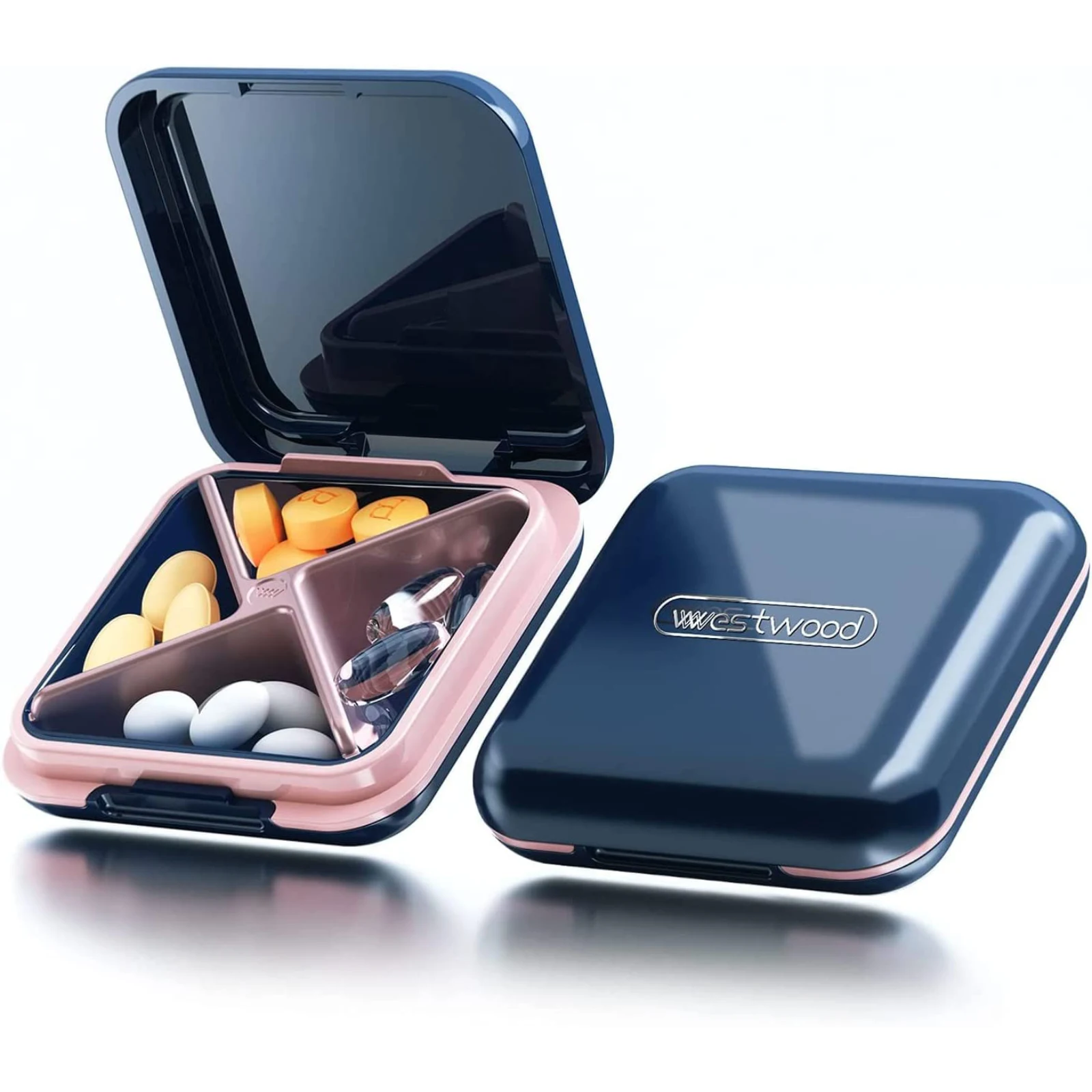 Small-Pill-Box-Portable-Medicine-Organizer-Cute-Daily-Pill-Box-For ...