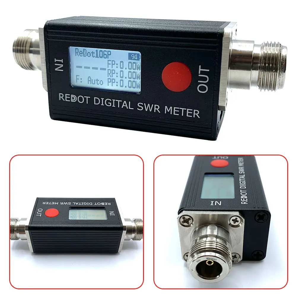 REDOT-RD106P-Digital-SWR-Meter-SWR-Power-Meter-120W-FMB-VHF-UHF80 ...