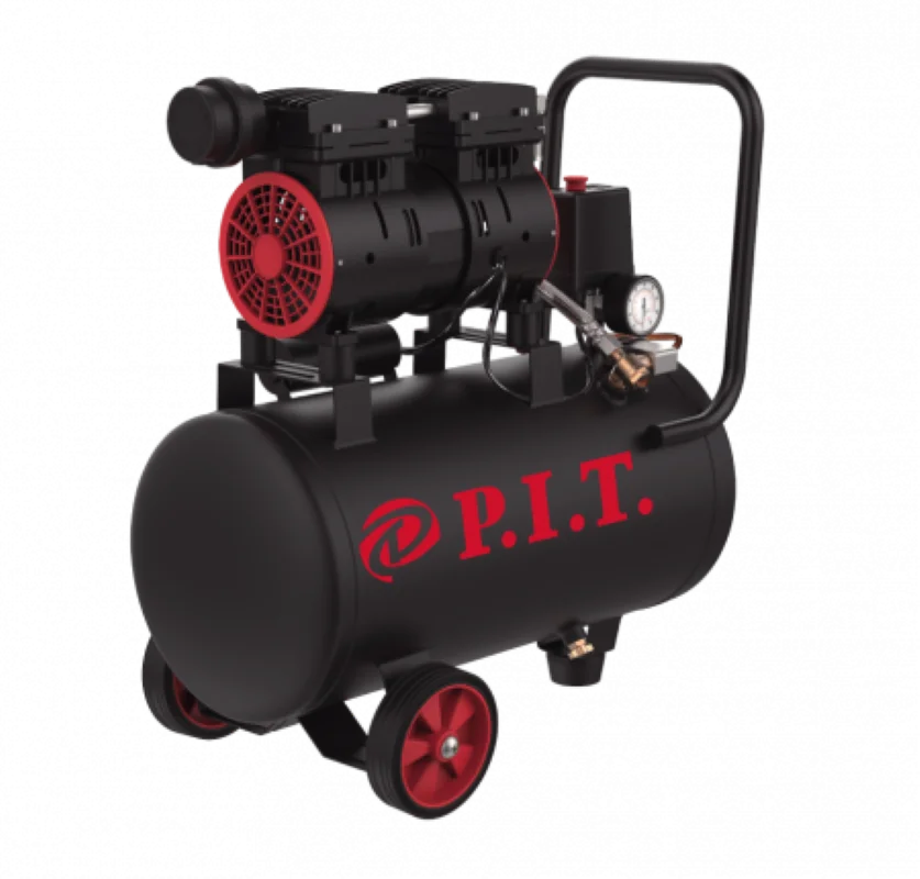 Air compressor 110l/min oil free, 2 cylinders, 24L, 220 vh0, 6 kW · h ...