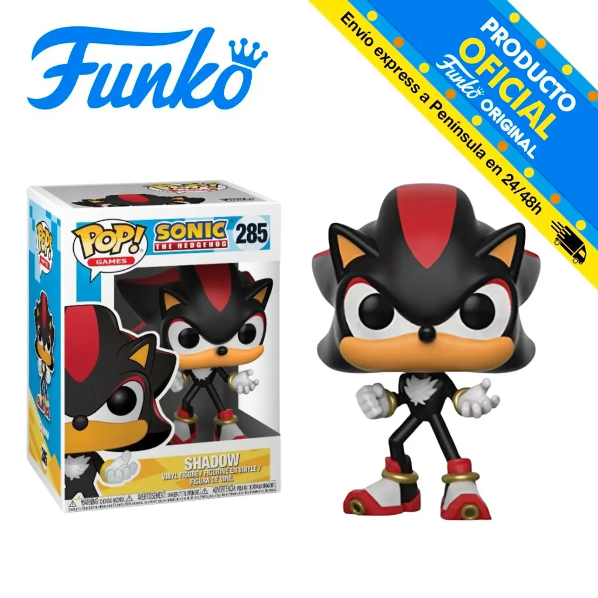 FUNKO POP! Figura original de SONIC SHADOW 20148 285 juguetes ...