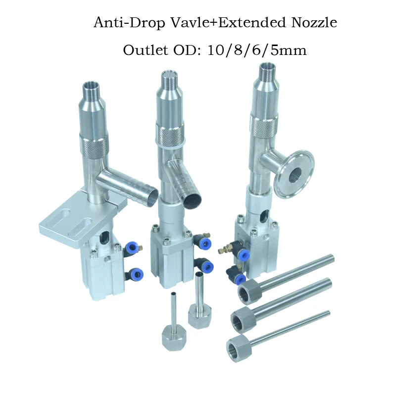 Anti-drop-Filling-Head-extended-outlet-nozzle-pneumatic-Filling-Machine ...