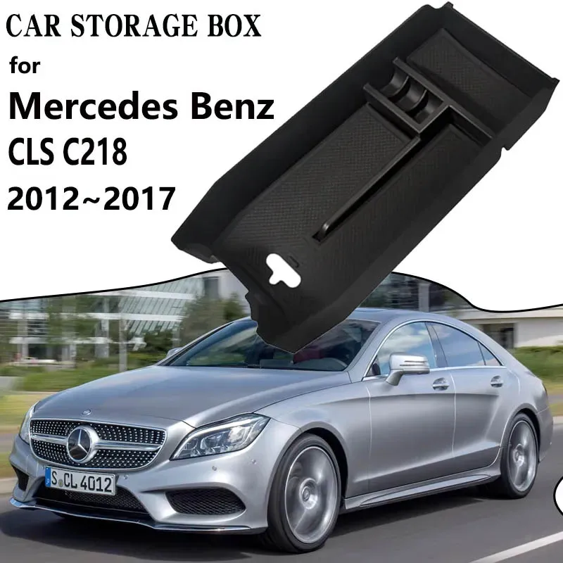 Car-Storage-Box-for-Mercedes-Benz-CLS-C218-Accessories-2012-2017-X218 ...