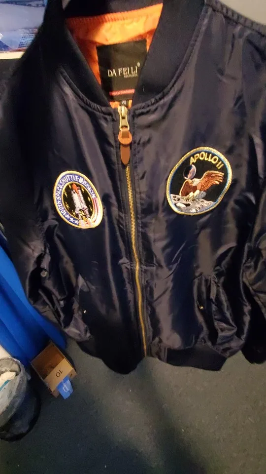 Apollo Ma 1 Bomber Flight Jacket