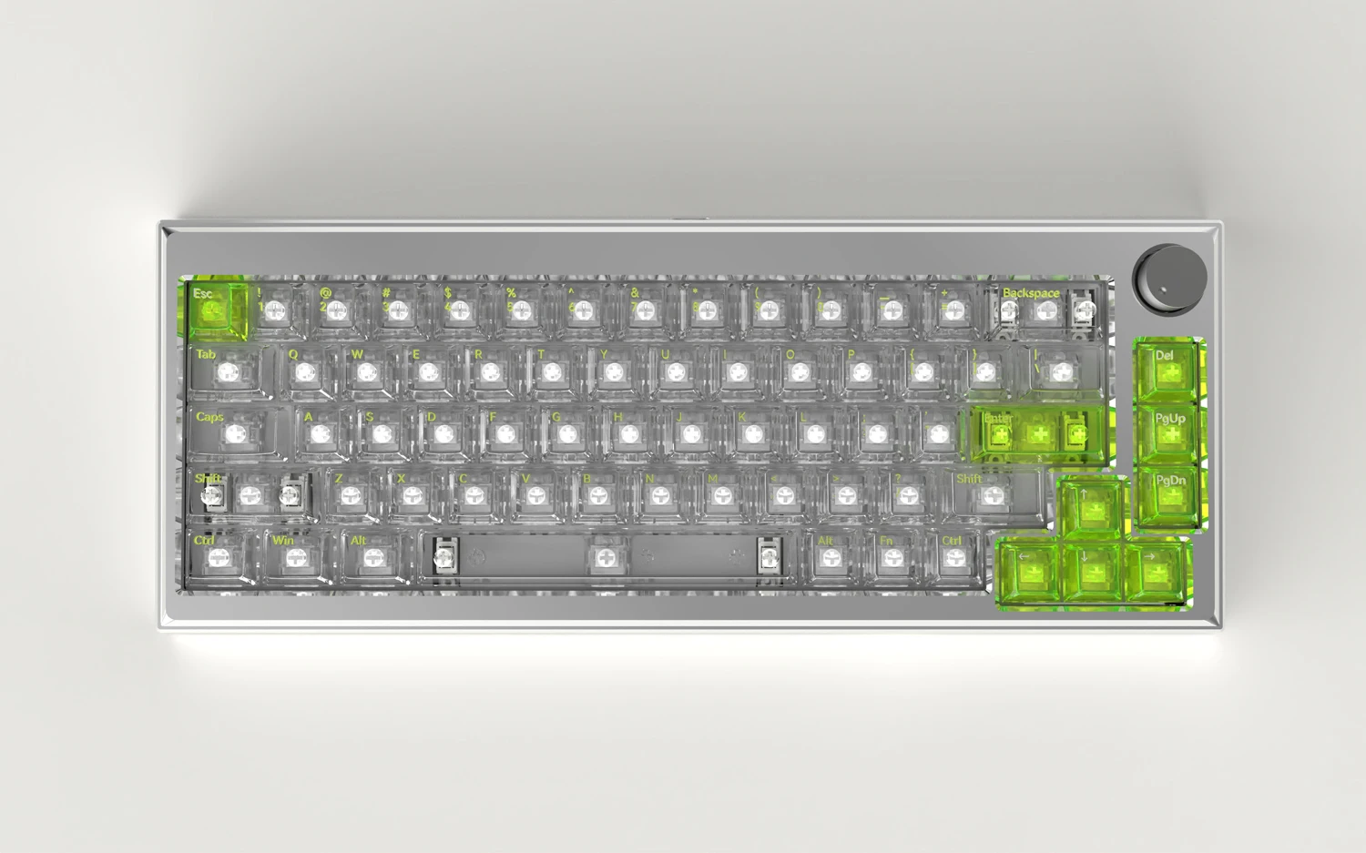 147-Keys-Green-Transparent-Keycaps-Cherry-Profile-PC-Purple-Blue ...