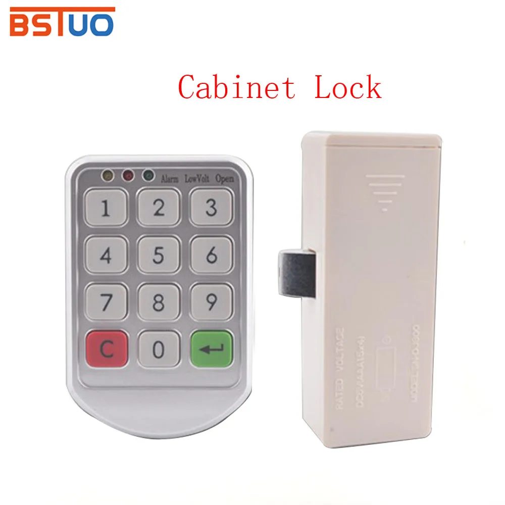Smart Digital Password Drawer Lock Cabinet Door Lock Wardrobe Lock ...