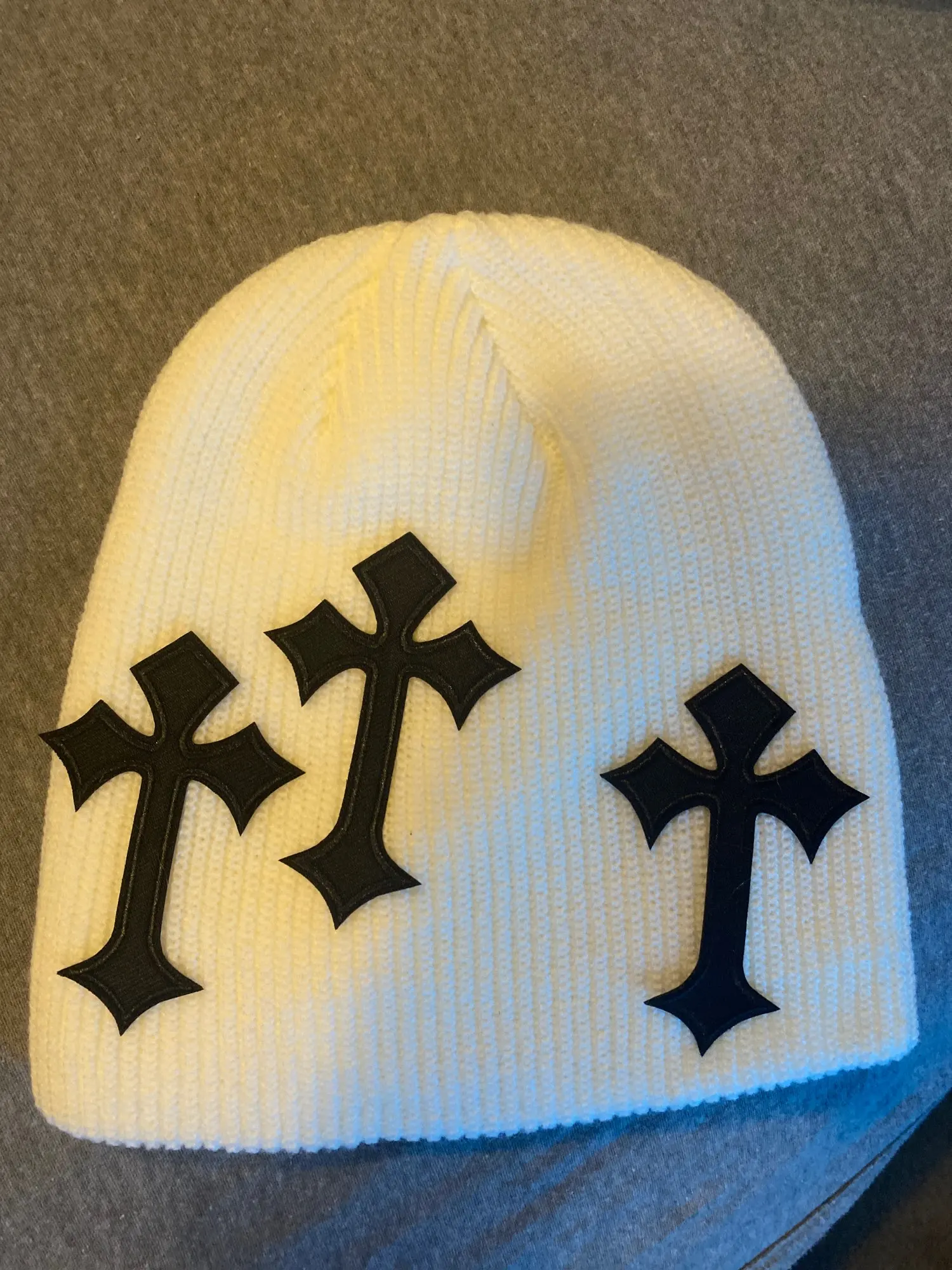 Cross Knitted Beanie – DAXUEN