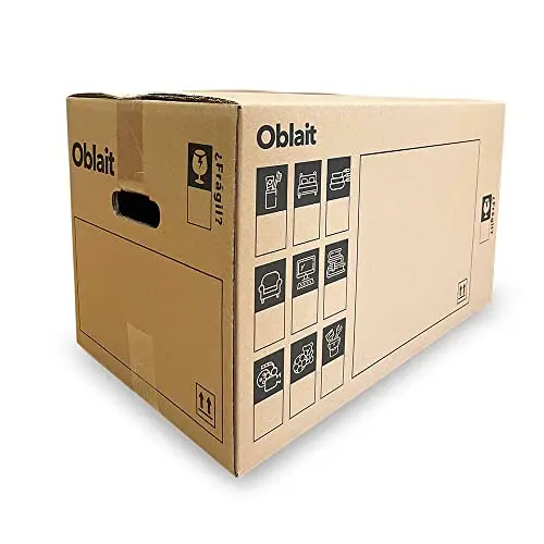 Cardboard Boxes 50X30X30 cm | Packs of Ultra-Resistant Cardboard Boxes ...