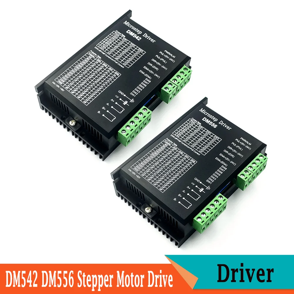 CNC Controlle DM542 Microstep Driver Stepper Motor Controller DM556 Nema17 Nema23 128 ...