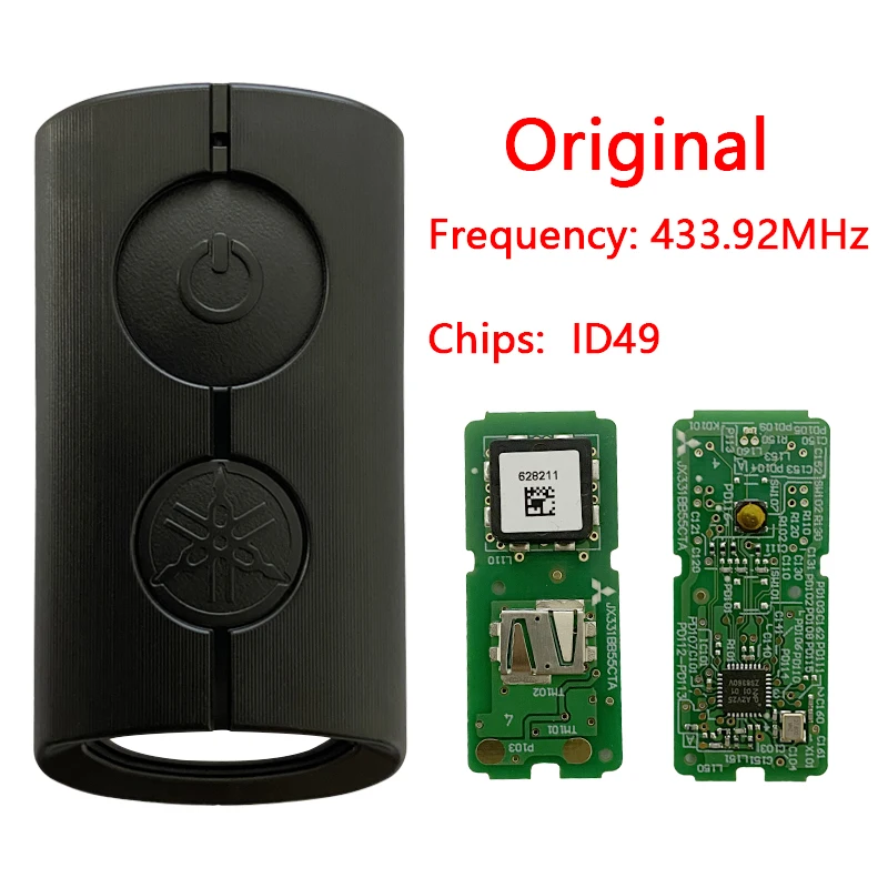 MK0018 Original Motorcycle Remote Control Key For Yamaha NVX NVX155 ...